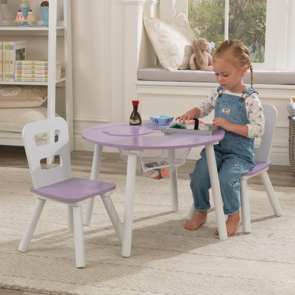 Kidkraft round table and 2 chair set store