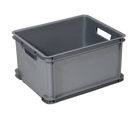 Curver Storage Box Unibox L 30L Grey | vidaXL.co.uk