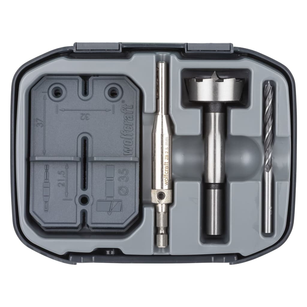 Zestaw Do Montażu Zawiasów 35Mm Wolfcraft - WOLFCRAFT | Sklep EMPIK.COM
