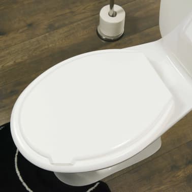 Tiger Toilet Seat Softline Thermoplastic White 251600646 | vidaXL.co.uk