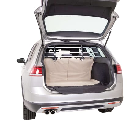 TRIXIE Car Boot Cover with Bumper Guard Beige and Black | vidaXL.ie