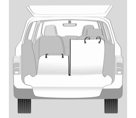 TRIXIE Car Boot Cover with Bumper Guard Beige and Black | vidaXL.ie