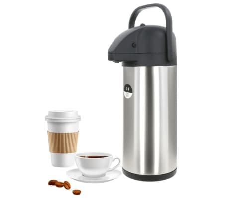 HI Termos med pump 3 L | vidaXL.se