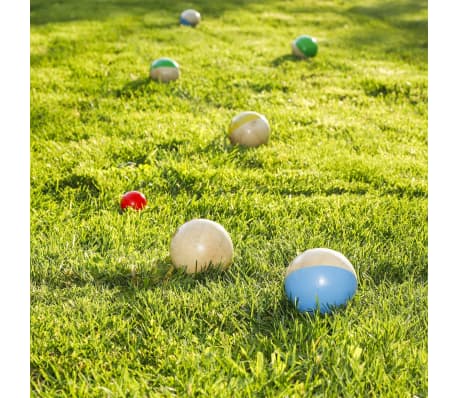 HI 10 Piece Boules Game Set Wood