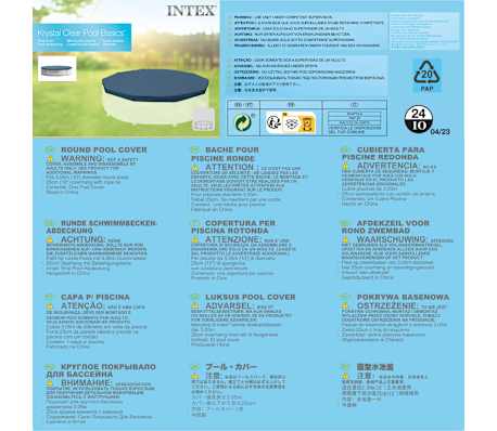 Intex Pool Cover Round 305 cm 28030 | vidaXL.com.au