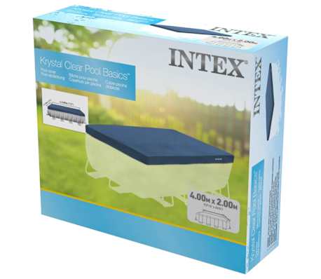 Intex Pool Cover Rectangular 390x180 cm 28037 | vidaXL.ie