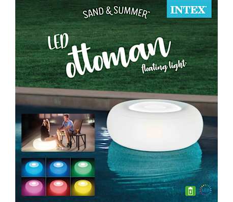 Intex Hocker LED 86x33 cm kopen? | vidaXL.nl