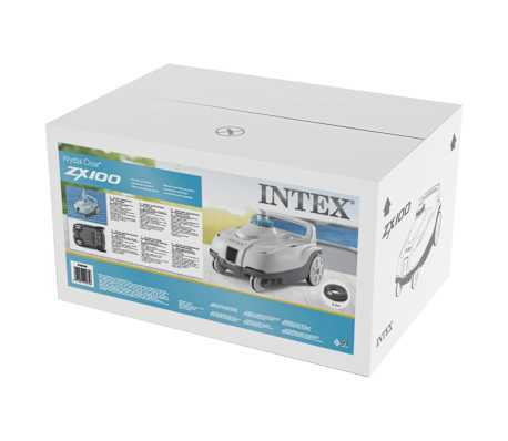 Intex ZX100 Automatic Pool Cleaner White | vidaXL.ie