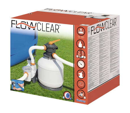 Bestway Sand Filter Pump Flowclear 11355 L/h | vidaXL.ie