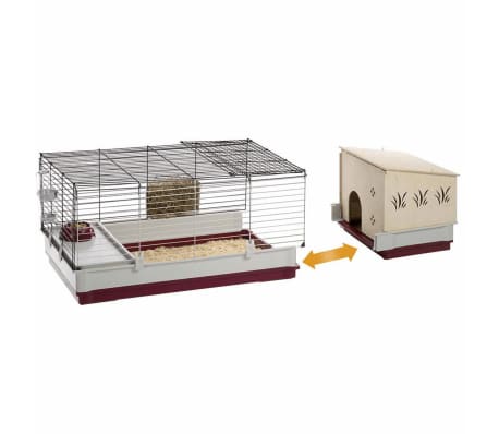 Ferplast Konijnenhok Krolik 140 Plus 142x60x50 cm 57072570 kopen ...