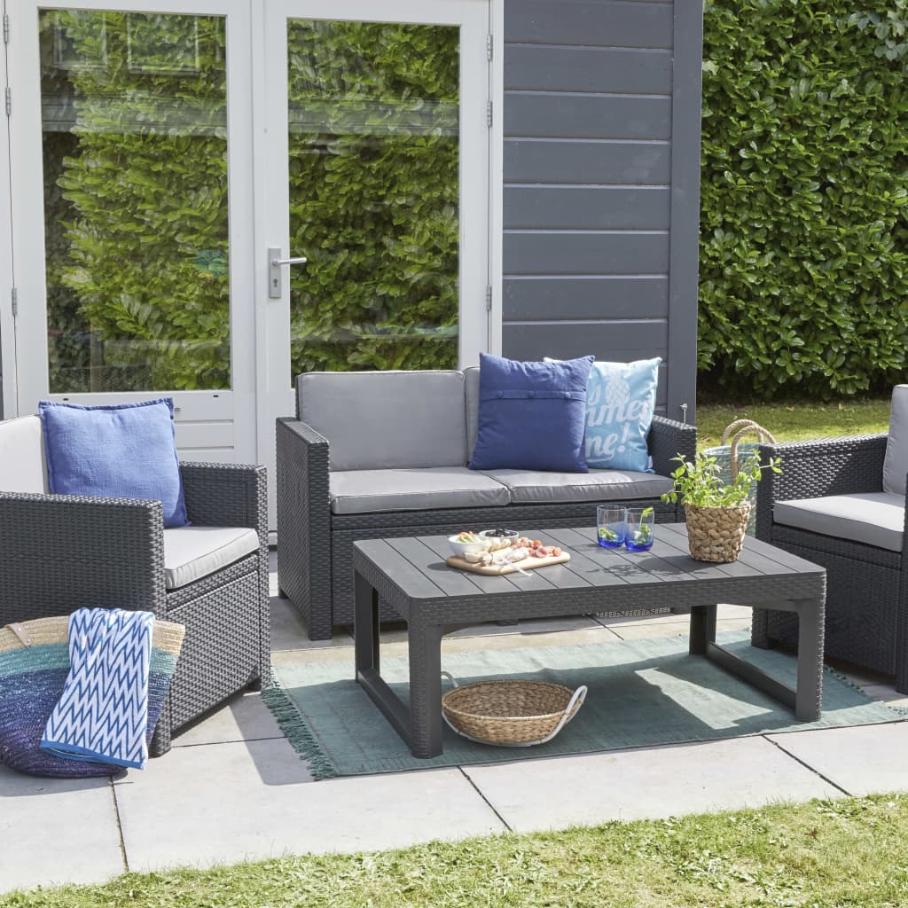 Garden Table Lyon Graphite 232300 Keter