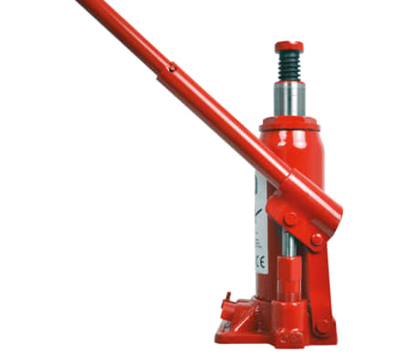 Carpoint Hydraulic Bottle Jack 5000 kg Red | vidaXL.ie