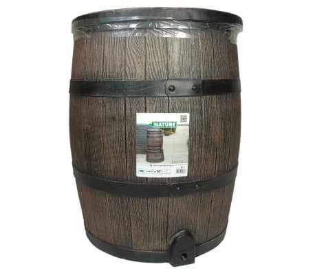 Nature Regenton met hout-look 120 L 50,5x66 cm bruin kopen? | vidaXL.nl
