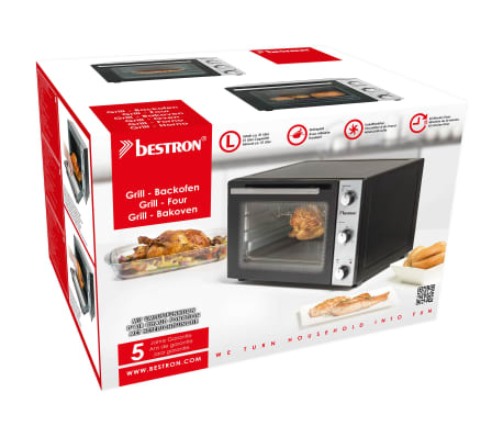 Bestron Grill-bakoven 1500 W 31 L AOV31 kopen? | vidaXL.nl
