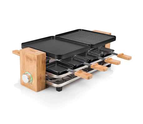 Princess Raclette-Grill Pure 8 Schwarz 1200 W 162910