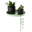 Esschert Design Plant Tray with Clamp Round Gold L | vidaXL.co.uk
