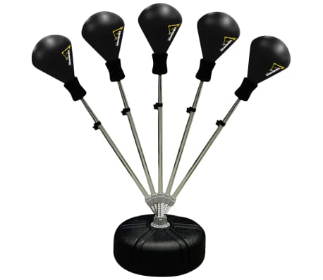 Avento Punching Ball Reflex Black | vidaXL.co.uk