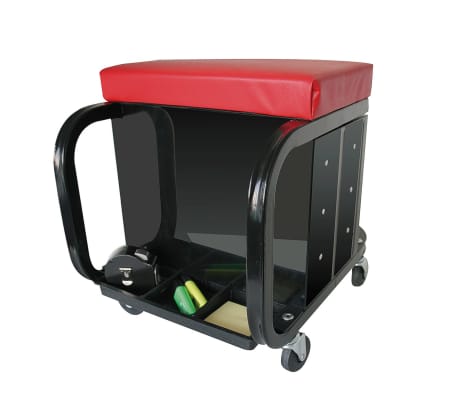 ProPlus Mobiler Werkstatt-Rollcontainer-Sitz mit Lagerfächern 580526 ...