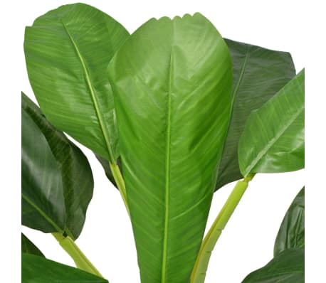 vidaXL Künstlicher Bananenbaum mit Topf 150 cm Grün | vidaXL.de