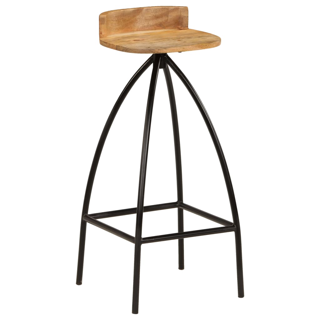 Bar Set 5 Pieces Solid Mango Wood Home And Garden All Your Home
