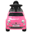 vidaXL Mașinuță fără pedale Fiat 500, roz | vidaXL.ro