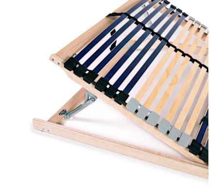 vidaXL lamelbund til seng med 42 lameller 7 zoner 120 x 200 cm | vidaXL.dk