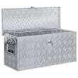 vidaXL aluminiumskasse 80x30x35 cm sort | vidaXL.dk