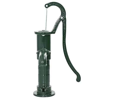 vidaXL Garden Hand Water Pump Cast Iron | vidaXL.com
