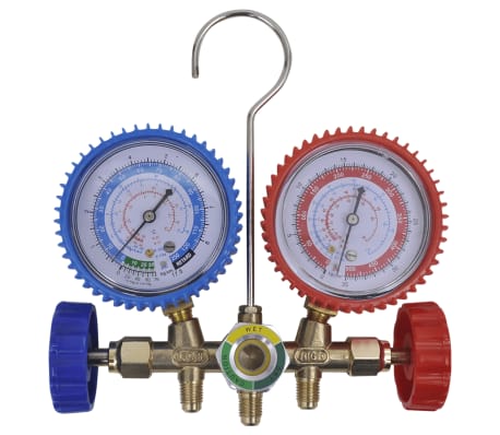 Manometer set voor airco met 2-richtingen online kopen | vidaXL.be