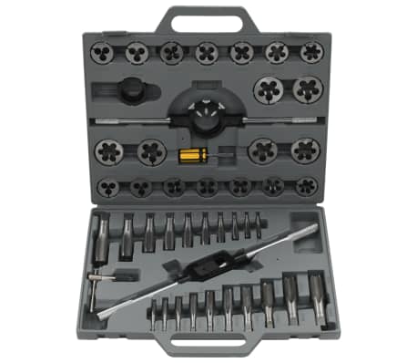 vidaXL Kit Filiere per Filettatura 45 pz | vidaXL.it