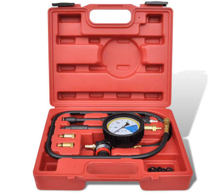 Automotive Diesel Gas Engine Cylinder Compression Leakdown Tester Gauge ...