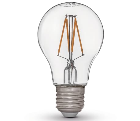 Luxform Set of 4 Dimmable LED Light Bulbs 450 lm E27 230 V 2700 K ...