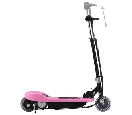 vidaXL Step elektrisch 120 W roze online kopen | vidaXL.be
