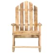 vidaXL Garden Rocking Chair Solid Mango Wood | vidaXL.com.au