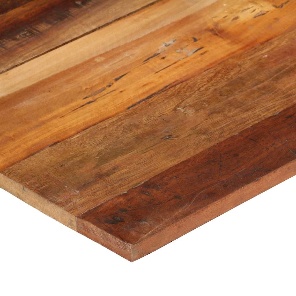 Rectangular Table Top 60x70 cm 15-16 mm Solid Reclaimed Wood vidaXL
