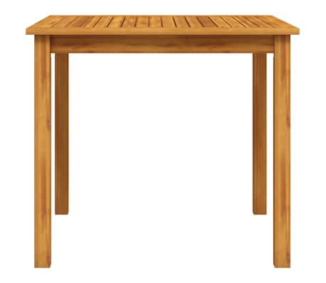 vidaXL Garden Table 85x85x74 cm Solid Acacia Wood | vidaXL.ie