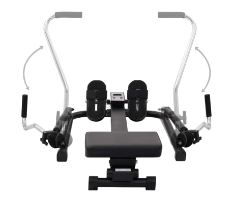 vidaXL Machine à ramer 5 niveaux de résistance hydraulique | vidaXL.fr