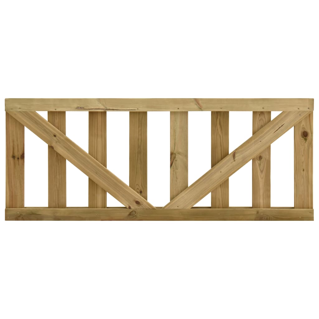 WXS Cl tures Barri res Portillons Lattes De Jardin 2 Pcs Pin