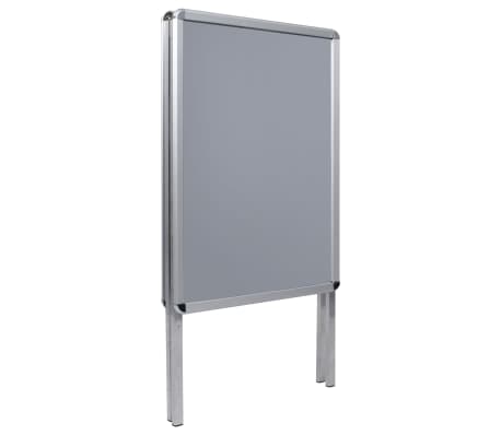 vidaXL A1 Customer Stopper Poster Stand Aluminium | vidaXL.com.au