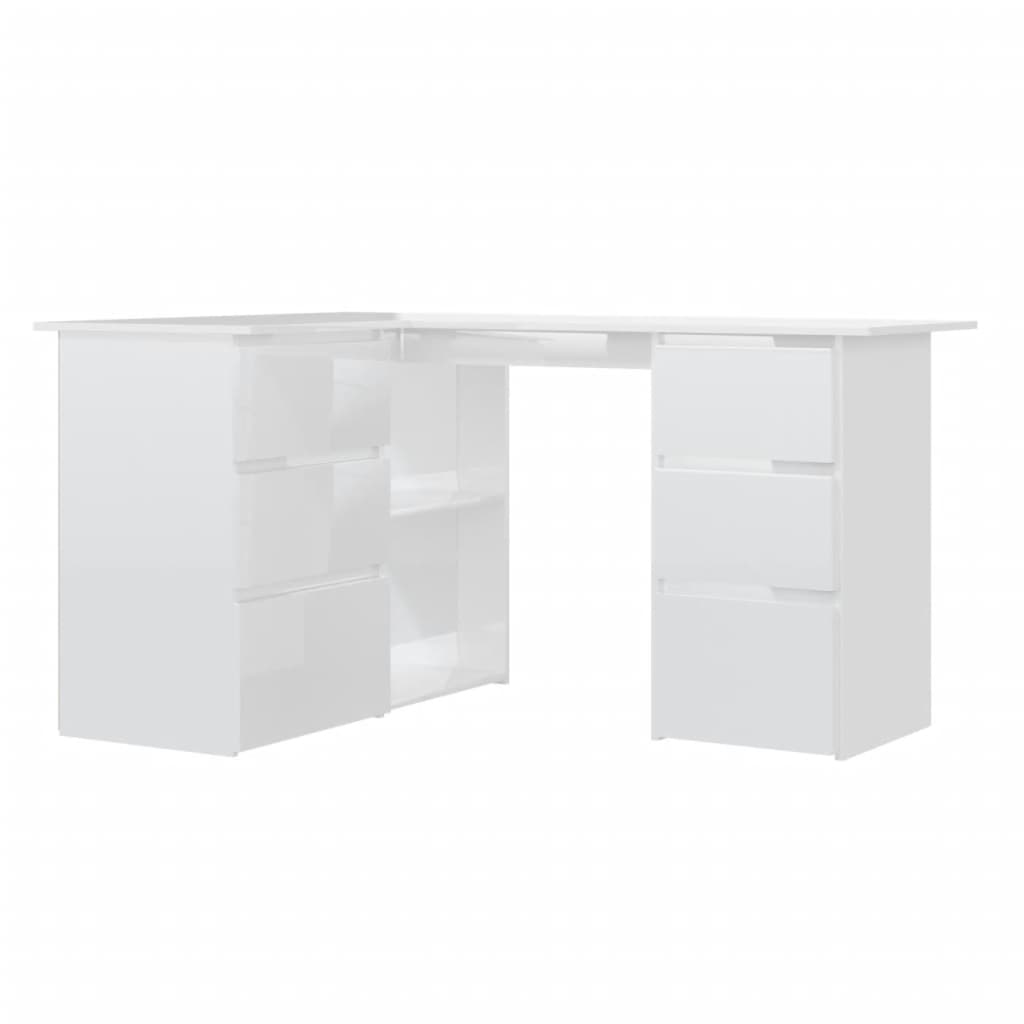 Corner Desk Chipboard Study Computer Desk Office Home Multi Colors ...