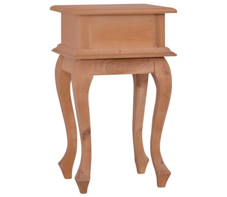 vidaXL Masă noptieră, 35 x 30 x 60 cm, lemn masiv de mahon | vidaXL.ro