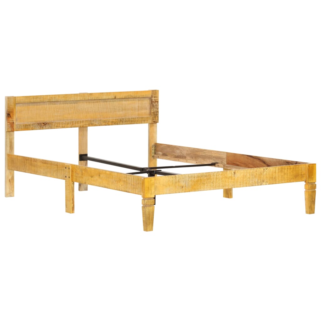 Bed Frame Solid Mango Wood 120 Cm Home And Garden All Your Home