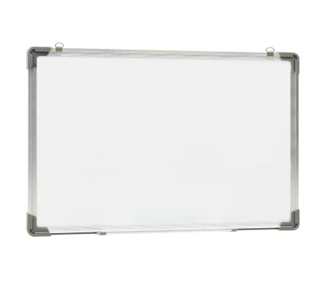 vidaXL Magnetic Dry-erase Whiteboard White 60x40 cm Steel | vidaXL.com.au