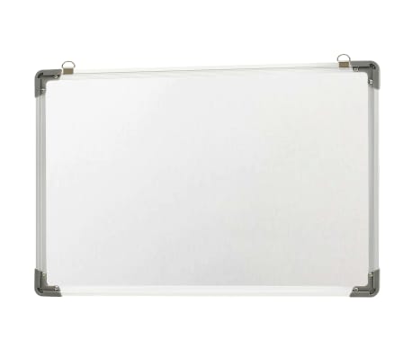 vidaXL Magnetic Dry-erase Whiteboard White 60x40 cm Steel | vidaXL.com.au