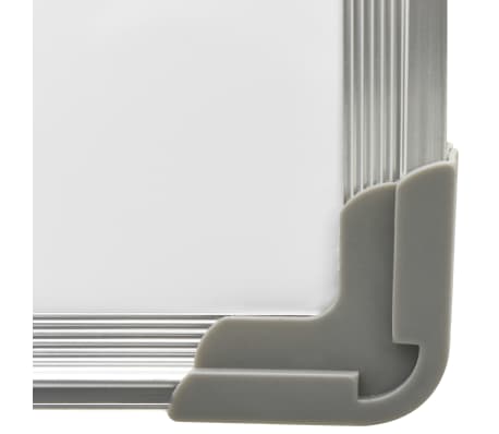 vidaXL Magnetic Dry-erase Whiteboard White 60x40 cm Steel | vidaXL.com.au