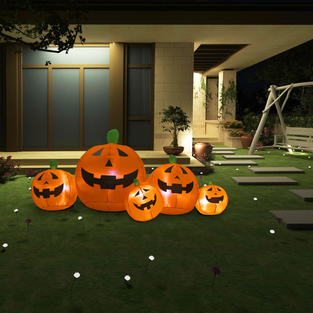 Fam lia De Ab boras Insufl veis Para Halloween Com LED 1 8 M Loja