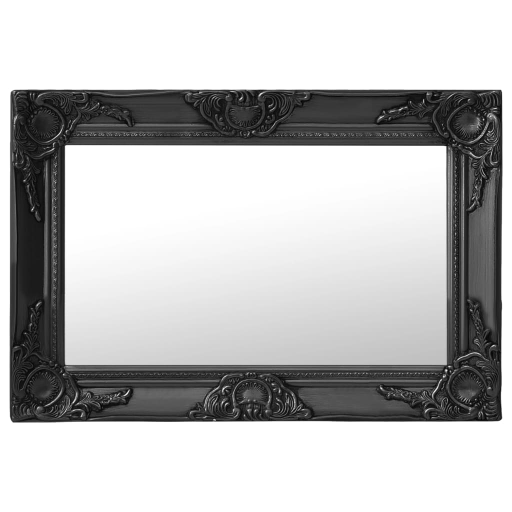Wandspiegel Im Barock Stil 60 X 40 Cm Schwarz Moka3 ch Online