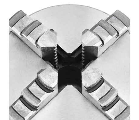 vidaXL Mandrină de strung cu 4 fălci, 100 mm, oțel | vidaXL.ro