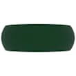 vidaXL Chiuvetă baie lux, negru mat, 40x15 cm, ceramică, rotund | vidaXL.ro