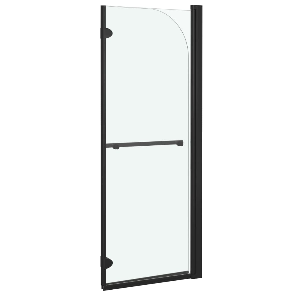 Faltbare Duschkabine 2 Paneele ESG 95 140 Cm Schwarz Moka3 ch Faltbare Duschkabine 2 Paneele ESG 95 140 Cm Schwarz Moka3 ch